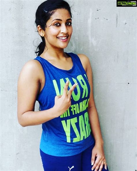 Navya Nair Instagram Workout Gethu Cinema