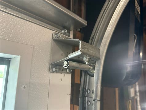 Garage Door Mounting Bracket Garage Door Reinforcement Bracket Torn