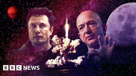 Elon Musk And Jeff Bezos The Silicon Valley Space Race Bbc News