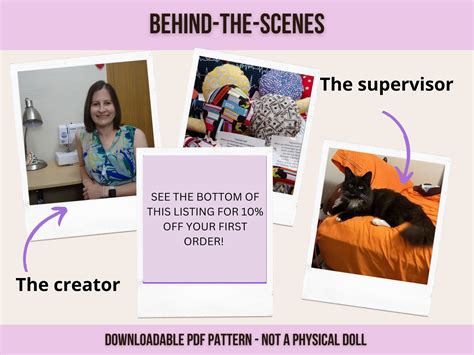 Dammit Doll Pattern Dammit Doll Sewing Pattern Fun Sewing Pattern