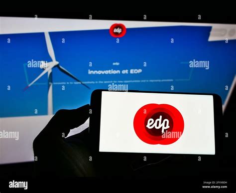 Edp Energias Logo Edp Energias De Portugal Editorial Photo Image Of