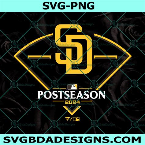 San Diego Padres Postseason 2024 Svg