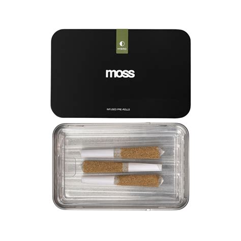 Moss 3pk Infused Pre Rolls 21g Hybrid Blend Leafly