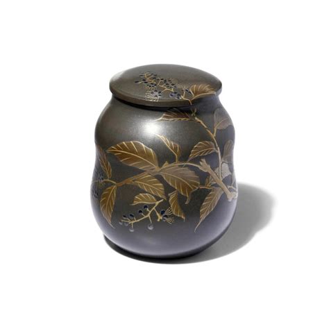 A Lacquer Natsume Tea Caddy Edo Period 1615 1868 19th C