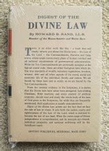 Digest Of The Divine Law