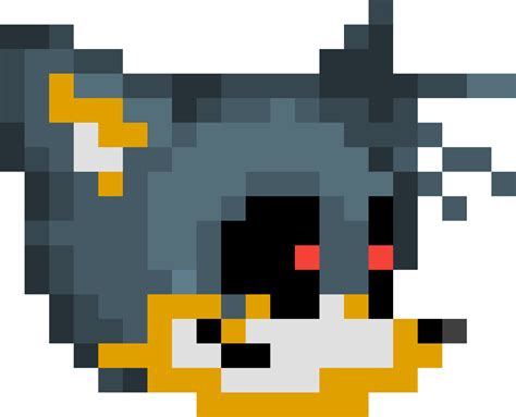 Pixilart Tails Head By Sonicspeed13222