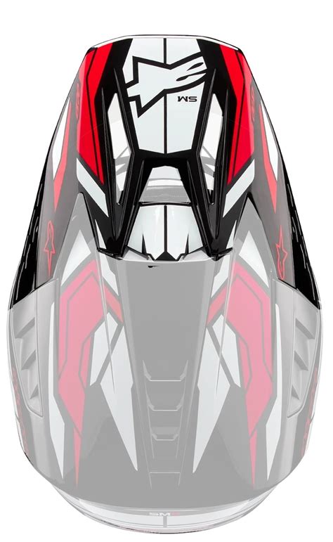 Alpinestars Sm5 Action 2 Helmet Visorpeak Ebay