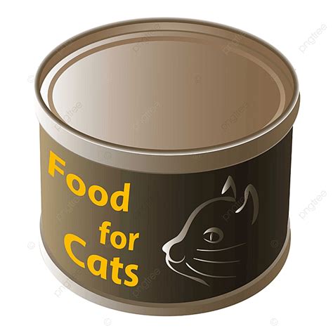 Icono De Lata De Comida Para Gatos Png Dibujos Animados Nutriente