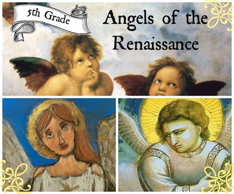 Angels Of The Renaissance 5th Grade Young Art Jr Art Italian