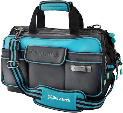 Duratech Werkzeugtasche Elektriker Wasserdicht 43cm Profi Werkzeugtasche Mit Breiter Öffnung
