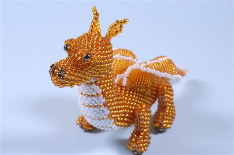 3d Seed Bead Dragon Pattern Helios Peyote Miyuki Beads Pdf