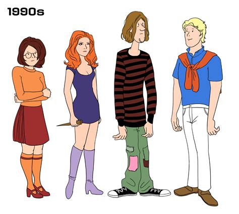 Scooby Doo Gang Colors