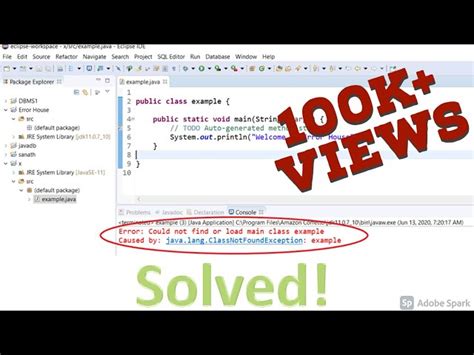 Eclipse Java File Shows Question Mark Cause Could Not Find Or Load