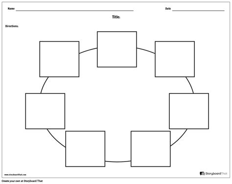 Circle Chart Maker And Worksheets Storyboard That