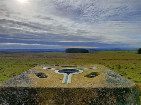 Batey Catreen Trig Point In Bellingham Northumberland Trig Points