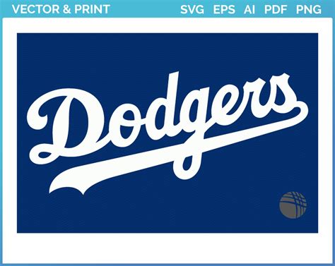 Dodgers Logo Vector 800x570