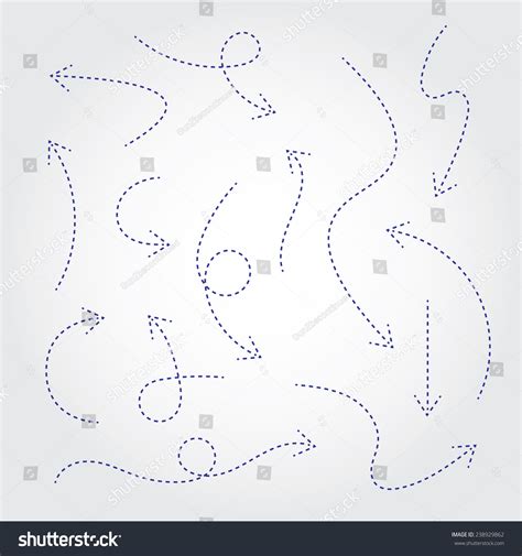 Set Arrow Icons Stock Vector Royalty Free Shutterstock