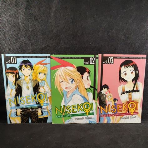 Jual Buku Komik Nisekoi False Love Vol 1 2 3 Elex Media Komputindo