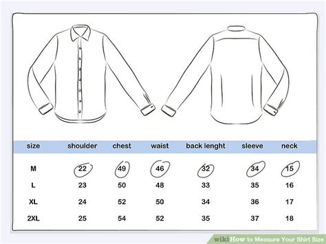 How To Measure Size Shirt At Andrea Taylor Blog