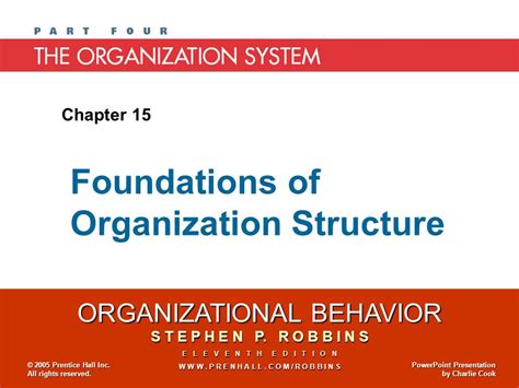 Foundation Structure Traditional Organizational Structure Design Team