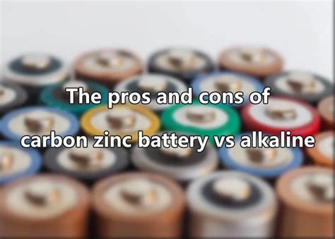 Alkaline Vs Non Alkaline Batteries