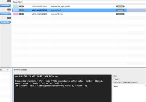 Mqtt Format Fehler · Issue 547 · Lumapuahoy · Github