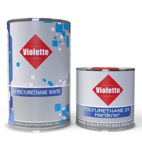 Polyurethane 2k White 21 Violet Coatings