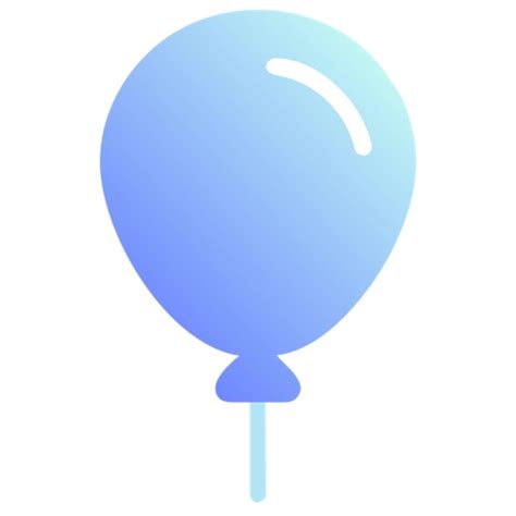 Premium Vector Balloon Icon Colored Shapes Gradient