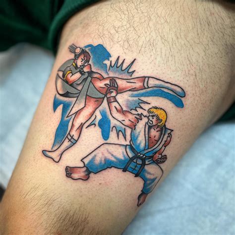 Did This Tattoo The Other Day The “daigo Parry” From Evo 37 Dont Really Understand What Any