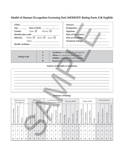 Mohost Rating Form ≡ Fill Out Printable Pdf Forms Online