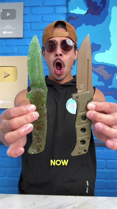 Sharpest Candy Record Nicktguy 🔥 Candy Candymaking Knife Challenge [video] In 2024 Candy