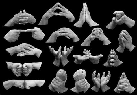 Подборка рук референс Art Reference Poses Hand Drawing Reference