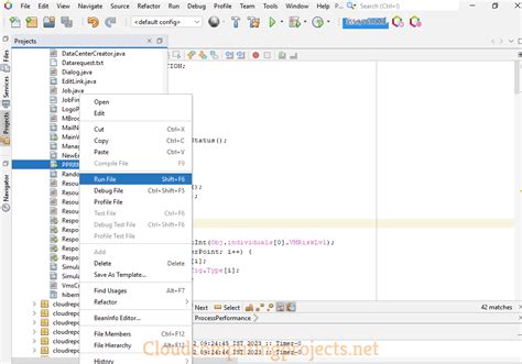 Steps Required To Run Codes In CloudSim
