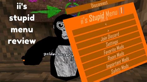 Ii Stupid Mod Menu Showcase Youtube