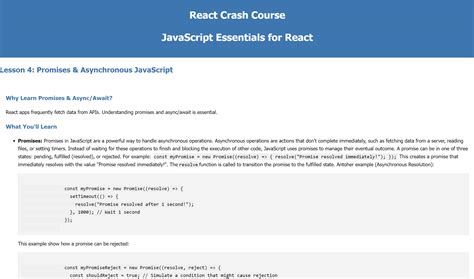 React Crash Course