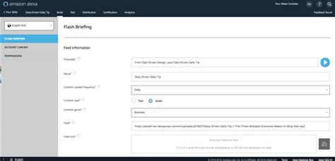 how i built my first alexa flash briefing skill alexa skill developers