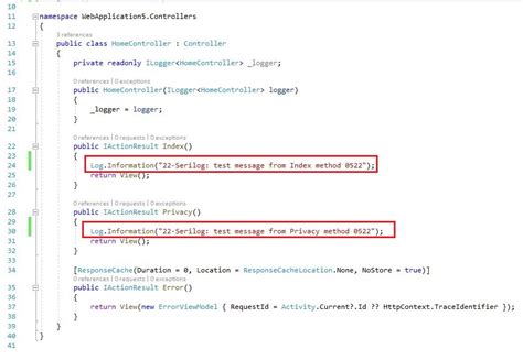 C Using Serilog With Azure Application Insights And Net Core
