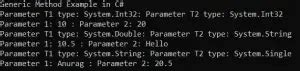 Generics In C With Examples Dot Net Tutorials
