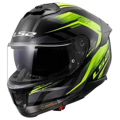 Kask Motocyklowy Ls2 Kask Ls2 Ff808 Stream Ii Fury Black H V Yelow 06