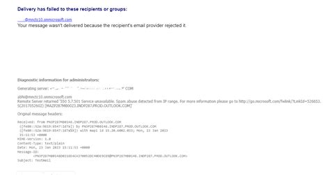 having issue in sending mail microsoft qanda