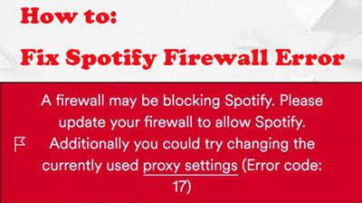 Solved How To Fix A Firewall May Be Blocking Spotify