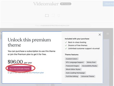 Onboarding Design Picker Simple Premium Theme Does Not Have Option For Single Purchase