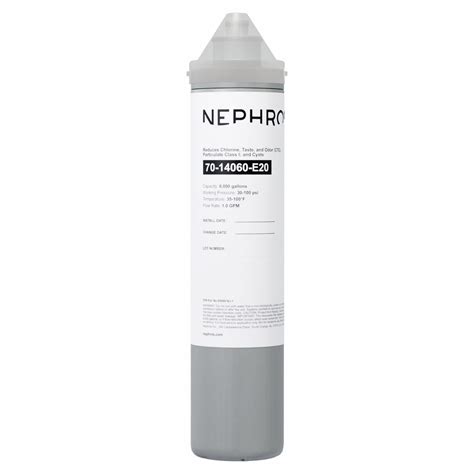 Nephros 1 Micron 1 Gpm Quick Connect Water Filter 807yw270 14060