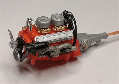 57 Corvette 283 Small Block Wip R Modelcars