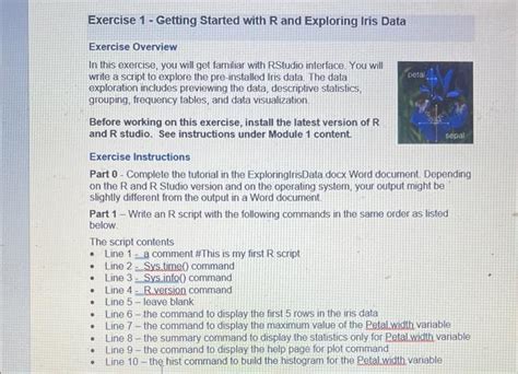 solved exercise overview in this exercise you will get