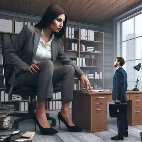 Giantess Boss By Gts889 On Deviantart