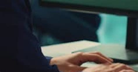 Vertical Video Governmental It Expert Monitoring Cyber Threats On A
