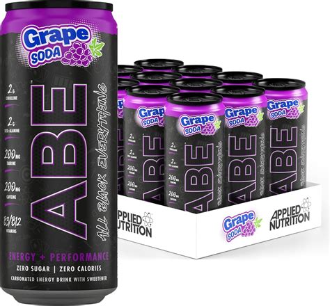 Applied Nutrition Abe Pre Workout Cans All Black Everything Energy