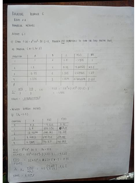 Activity 03 Nonlinear Equations 1 Pdf