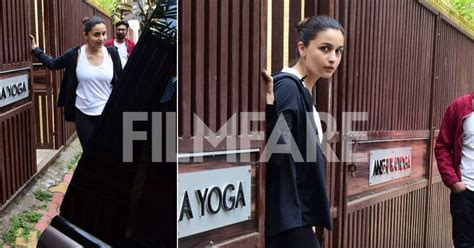 Alia Bhatt Gets Snapped Post Workout See Pics